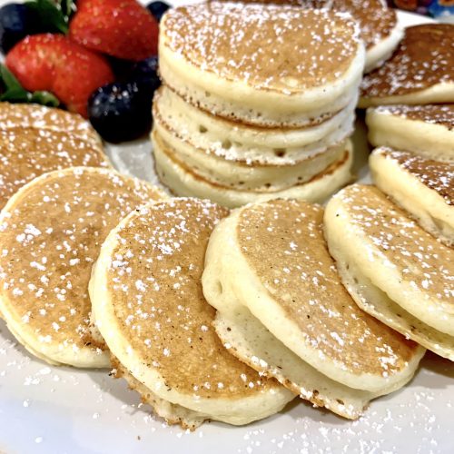 Mini Pancakes – My Back Kitchen – Breakfast & Brunch